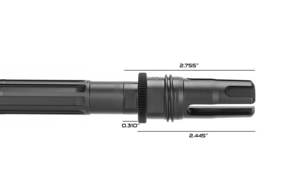 DUAL-LOK™ Flash Suppressor (2.75") 5.56mm 1/2x28